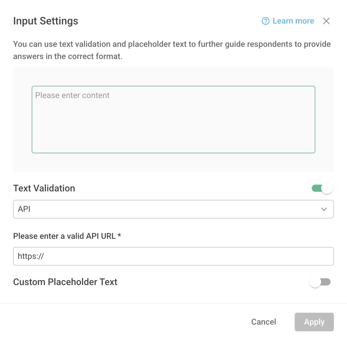Paragraph｜SurveyCake Help Center