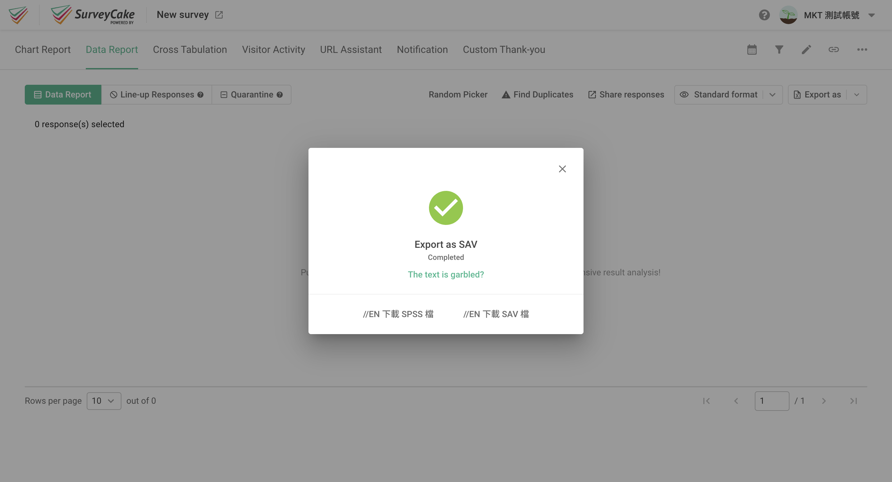 SAV & SPSS Export｜SurveyCake Help Center