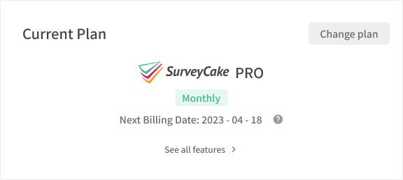 Account Setting｜SurveyCake Help Center