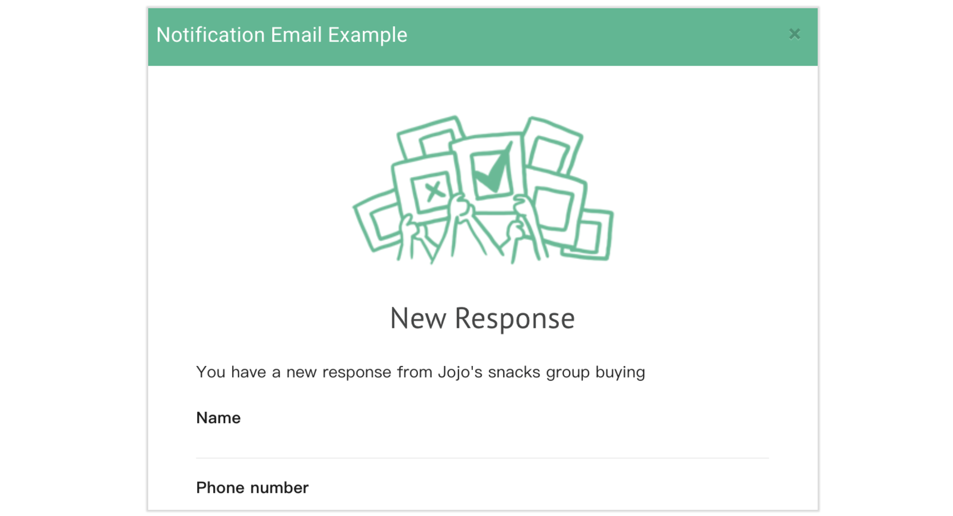 Auto Email Notification｜SurveyCake Help Center