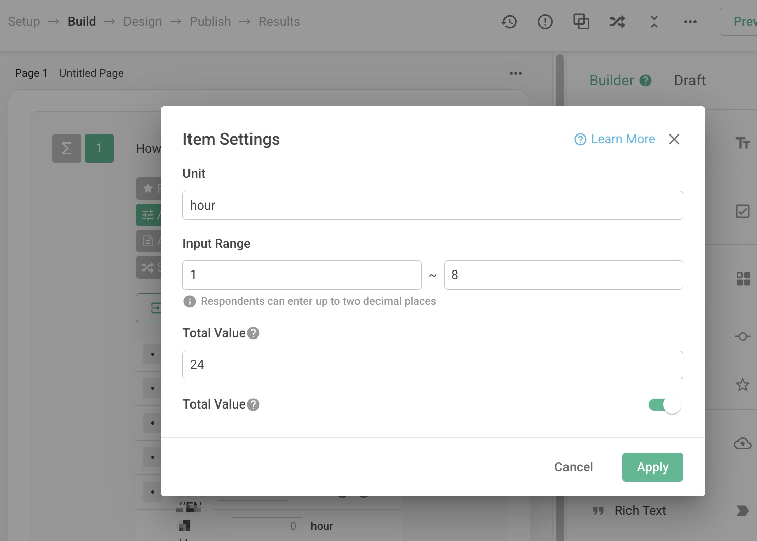 Constant Sum｜SurveyCake Help Center