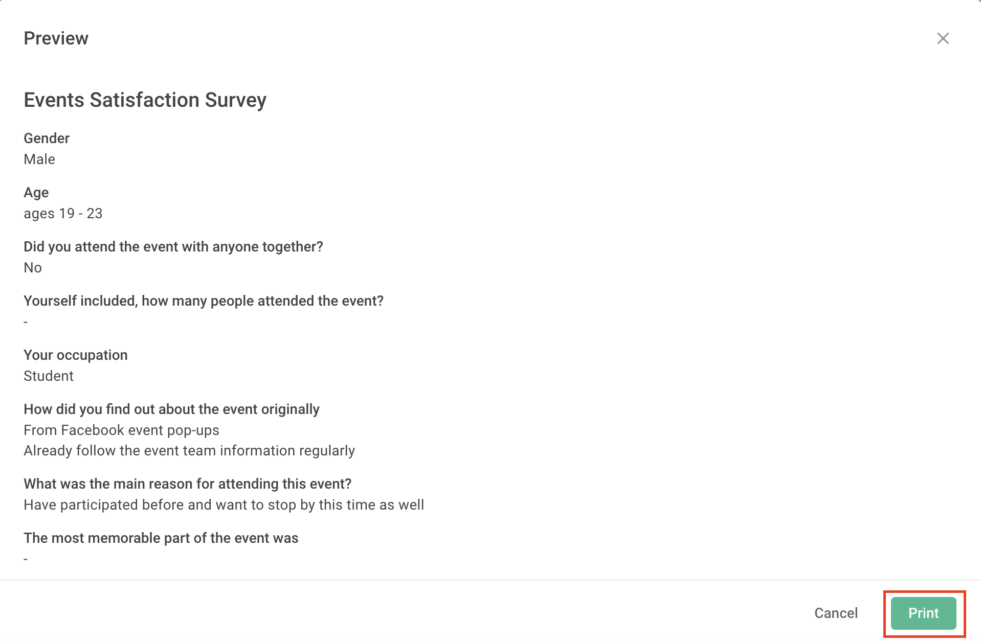 Data Report｜SurveyCake Help Center