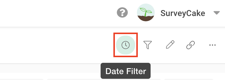 Date Filter｜SurveyCake Help Center