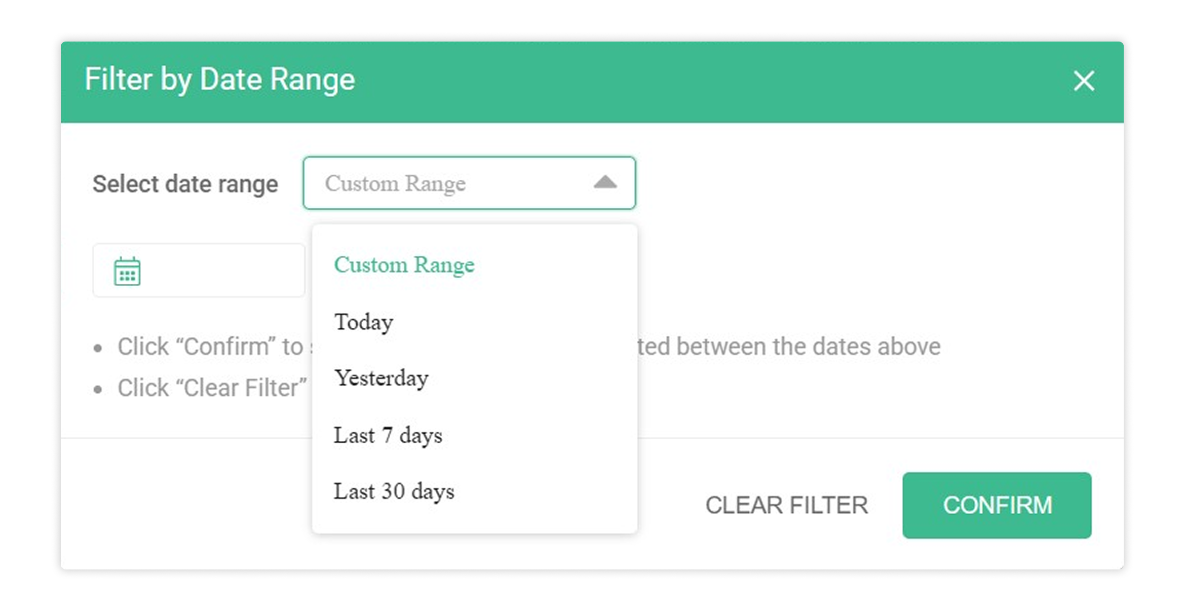 Date Filter｜SurveyCake Help Center