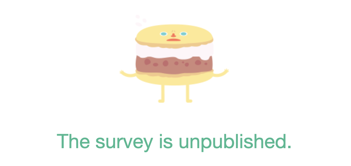 Edit Survey Closed Message｜SurveyCake Help Center