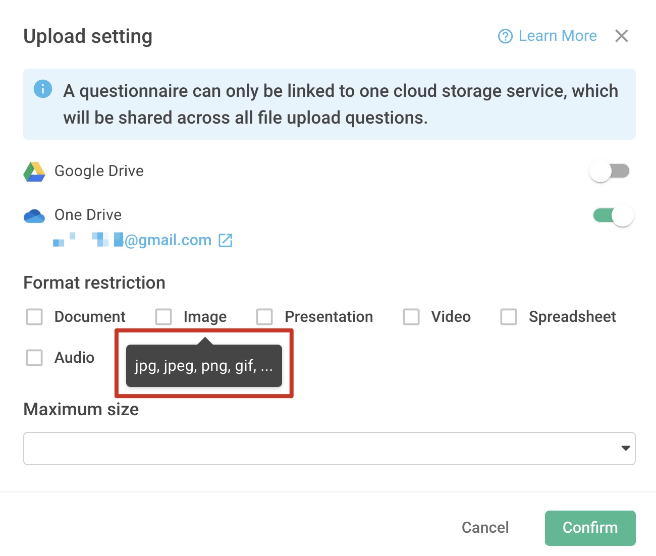 File Upload｜SurveyCake Help Center