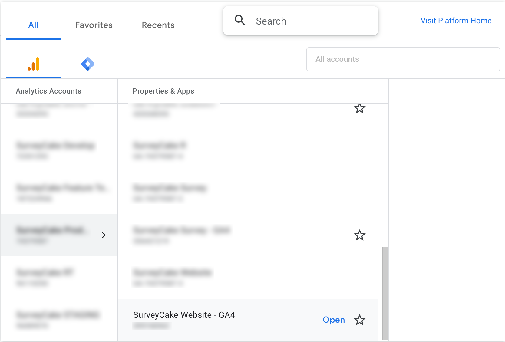 Google Analytics 4｜SurveyCake Help Center