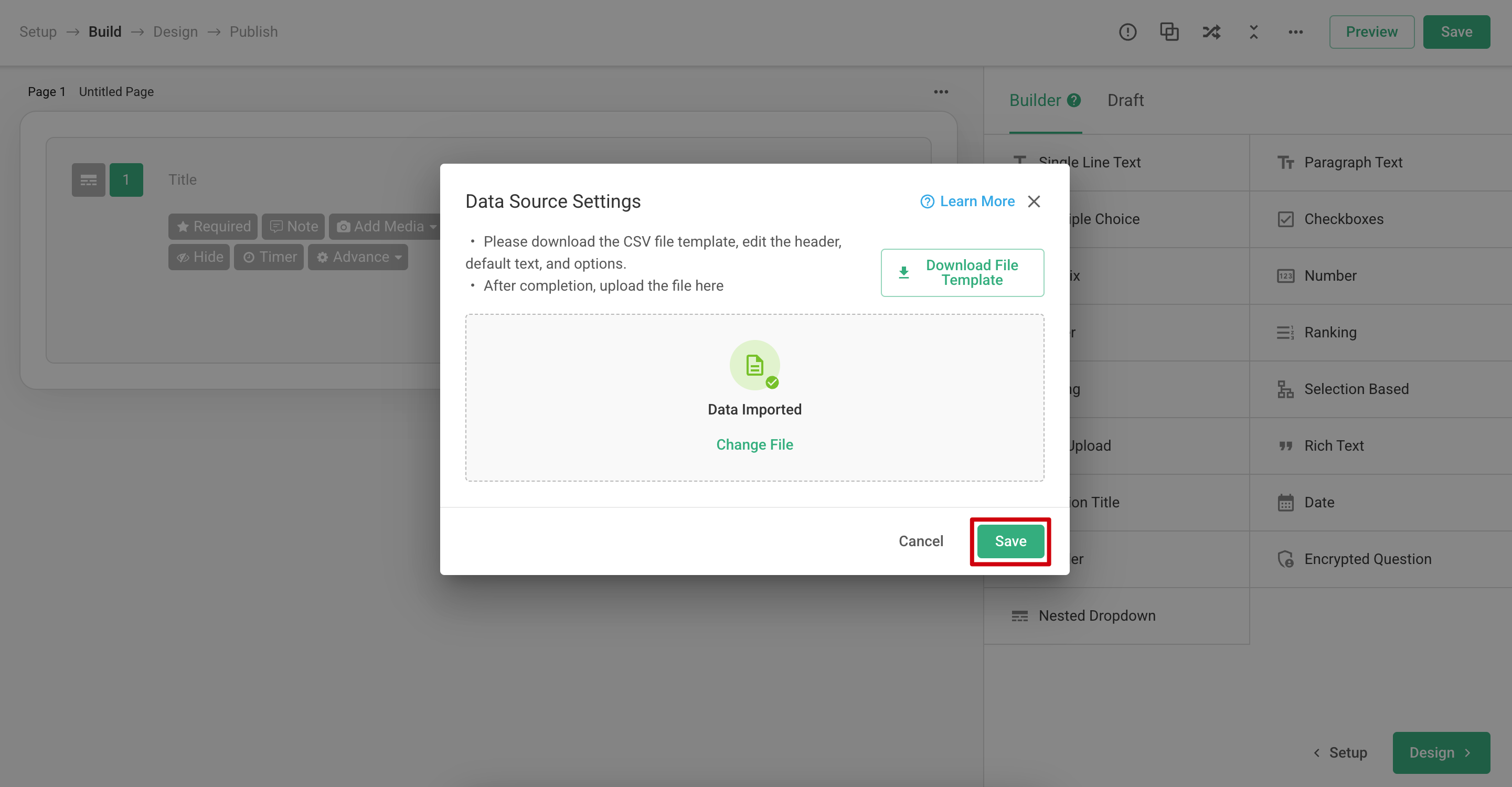 Nested Dropdown｜SurveyCake Help Center