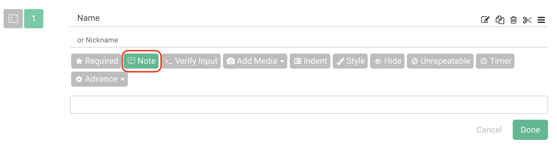 Note for Question｜SurveyCake Help Center