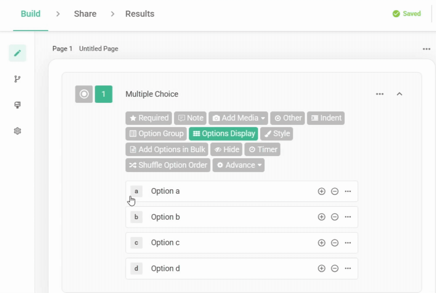 Option Group｜SurveyCake Help Center