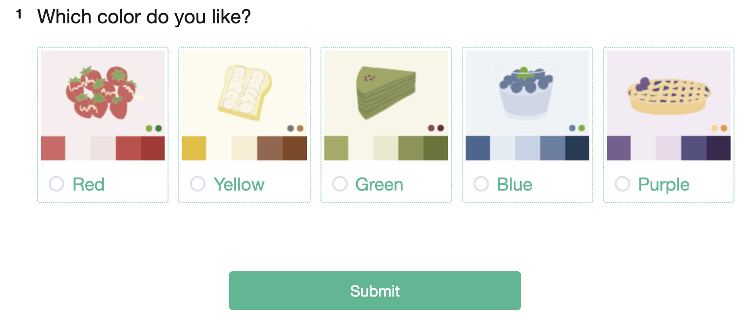 Options Display｜SurveyCake Help Center
