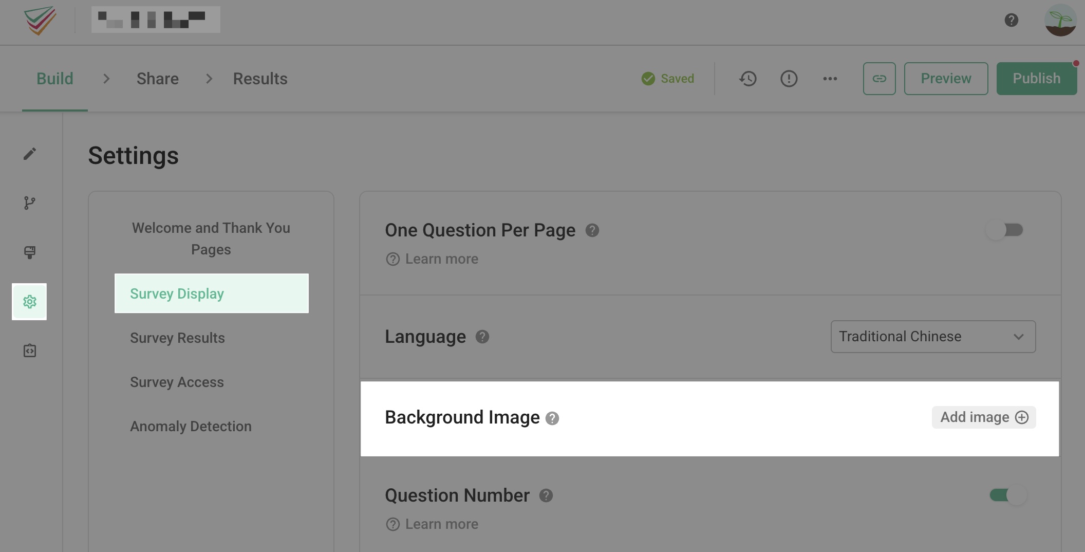 Background Image｜SurveyCake Help Center