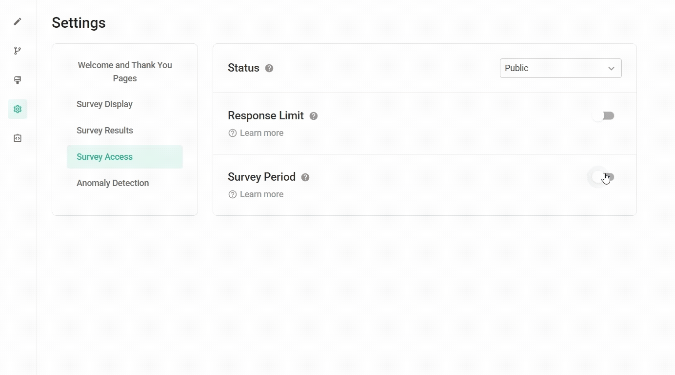Survey Period｜SurveyCake Help Center