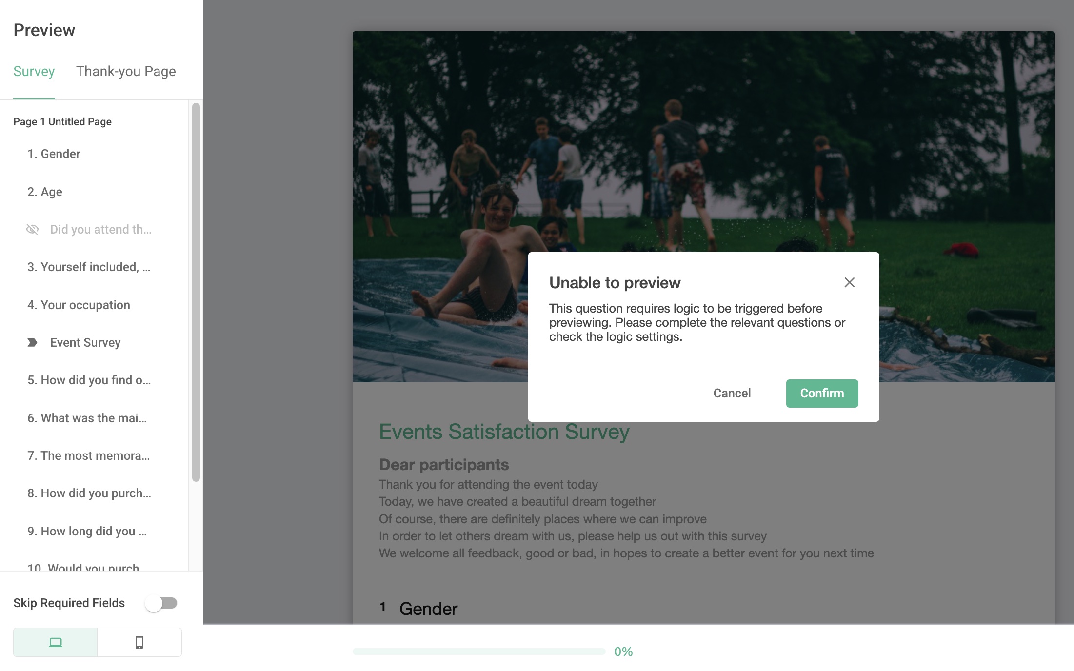 Preview｜SurveyCake Help Center