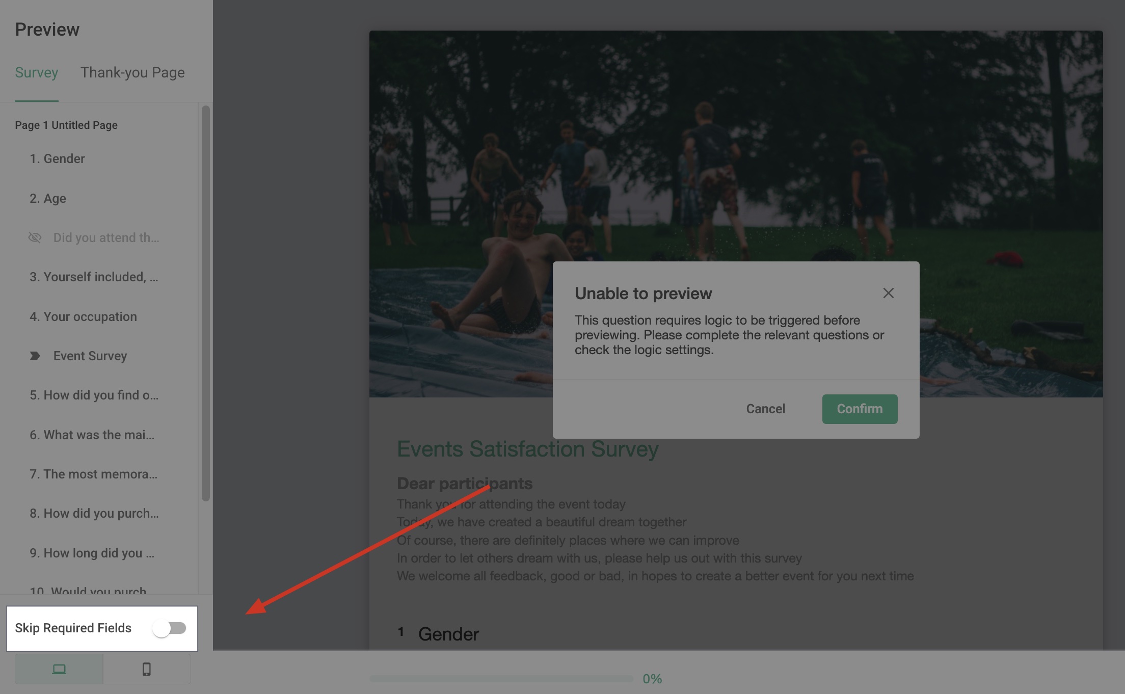 Preview｜SurveyCake Help Center