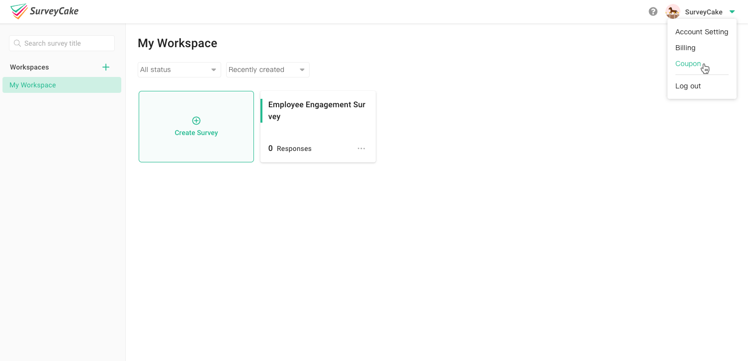 Promotional Code｜SurveyCake Help Center