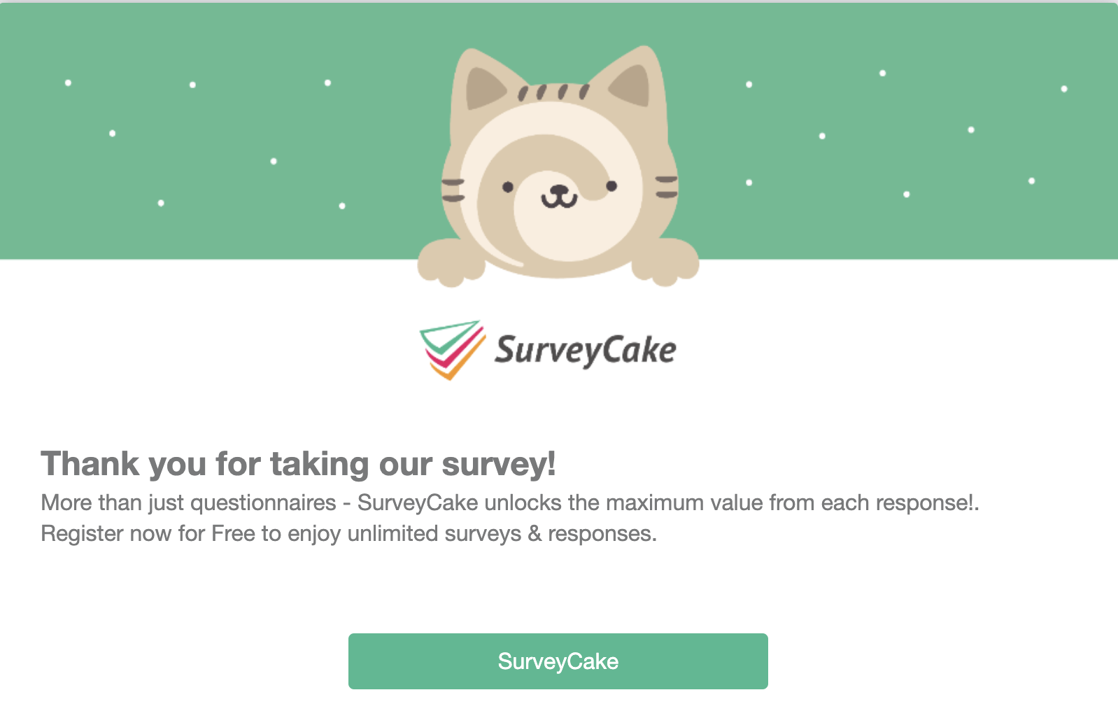 Redirect Button｜SurveyCake Help Center