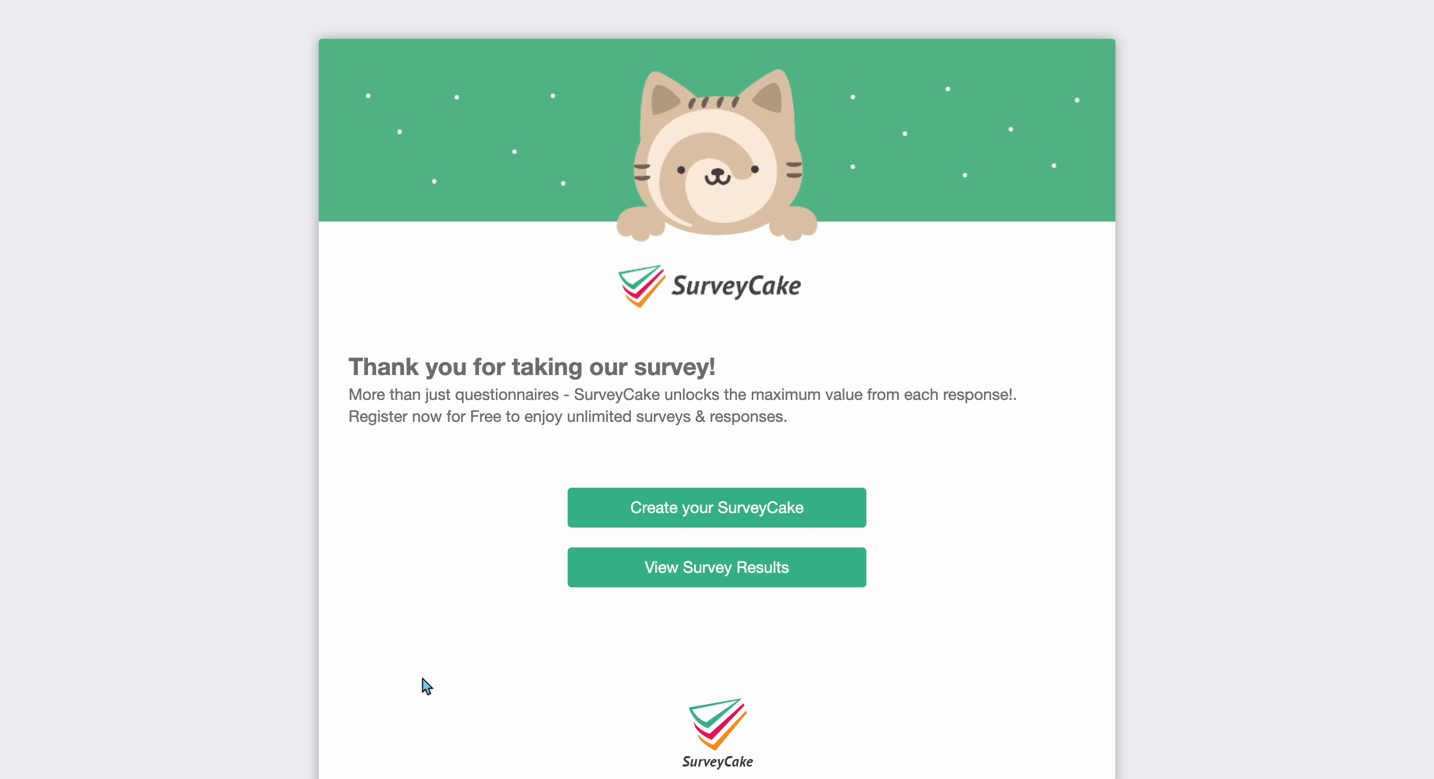 See Results Button｜SurveyCake Help Center
