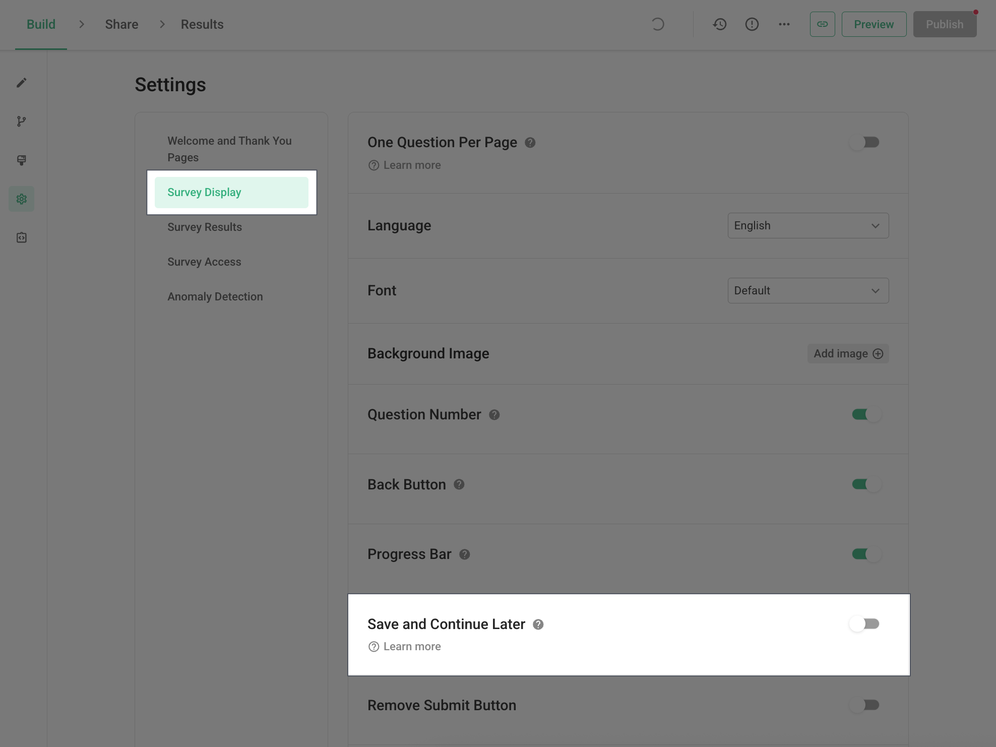 Save and Continue Later｜SurveyCake Help Center