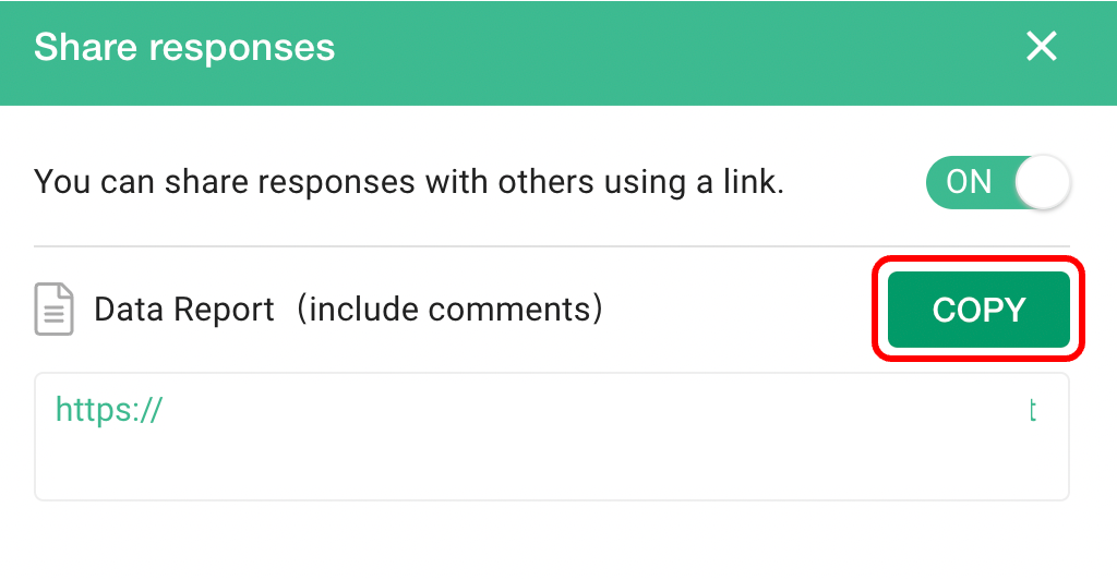Share Responses｜SurveyCake Help Center