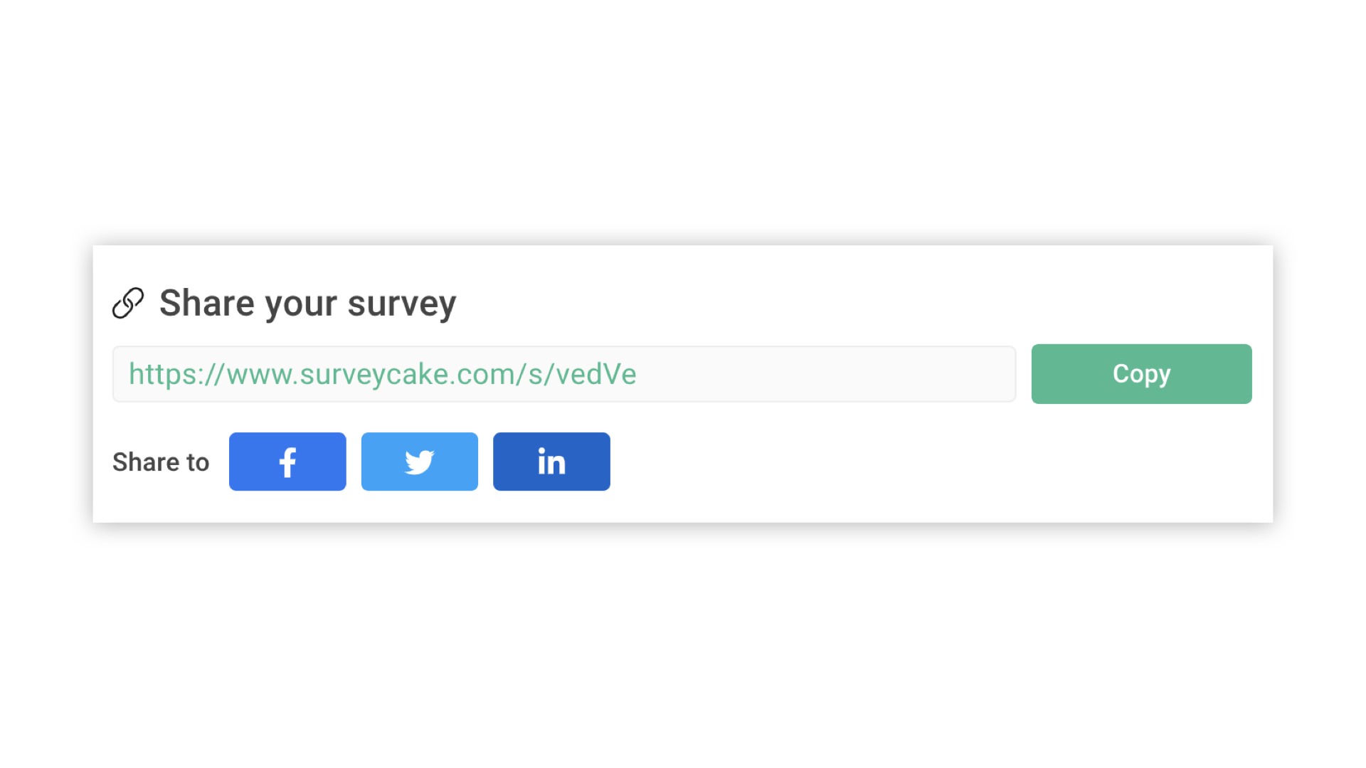 Share Survey｜SurveyCake Help Center