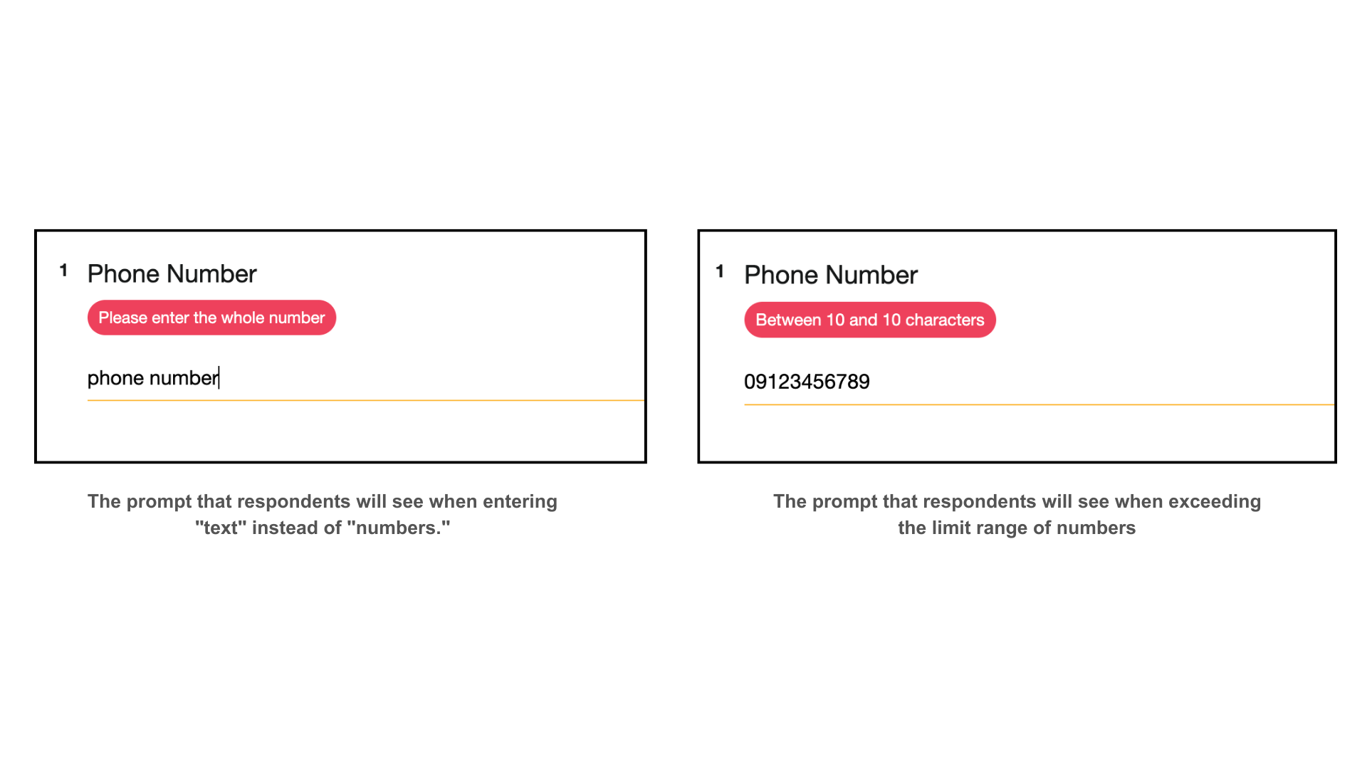 Single Line Text｜SurveyCake Help Center