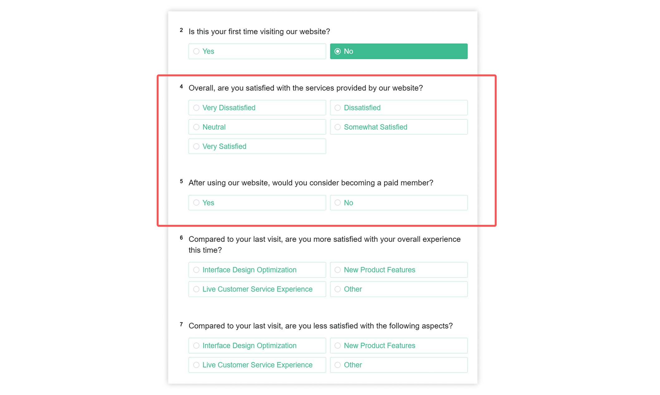 Conditional Branching｜SurveyCake Help Center