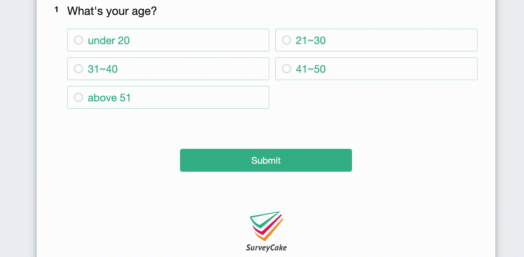 Conditional Branching｜SurveyCake Help Center