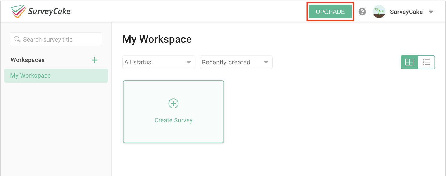 Subscription｜SurveyCake Help Center