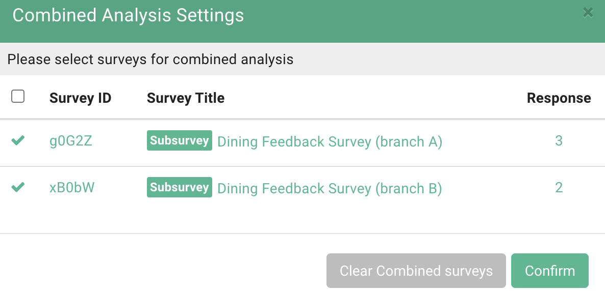 Subsurvey｜SurveyCake Help Center