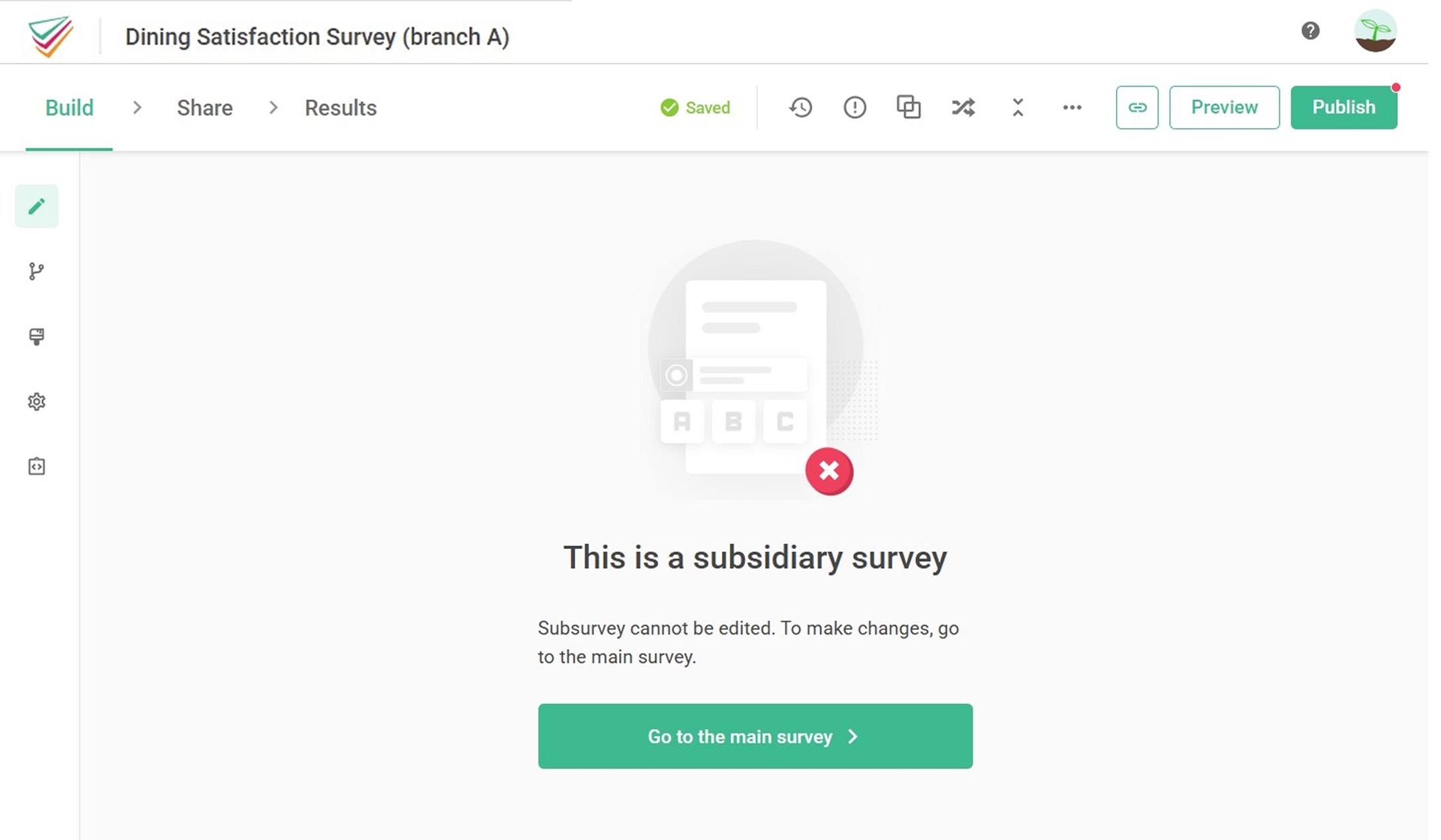 Subsurvey｜SurveyCake Help Center