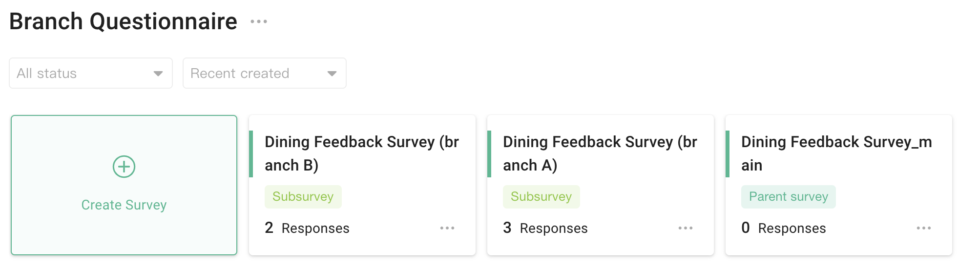 Subsurvey｜SurveyCake Help Center