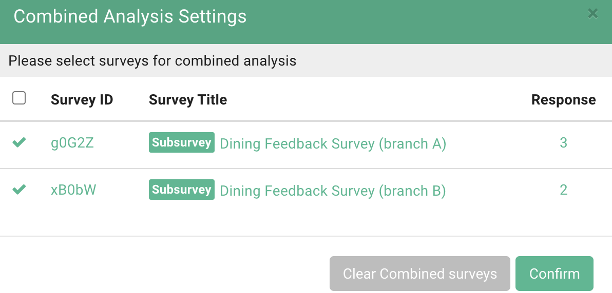 Subsurvey｜SurveyCake Help Center