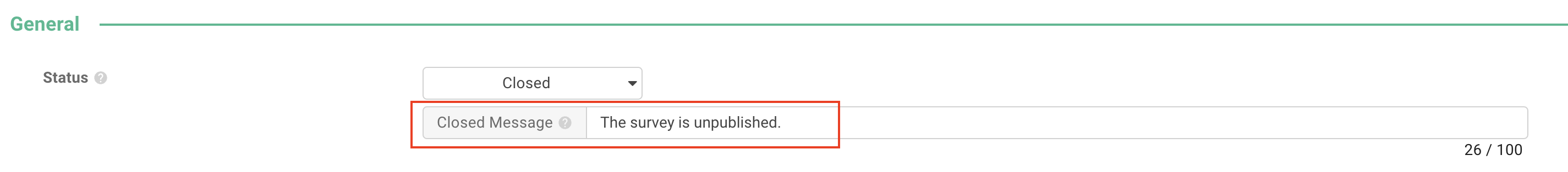 Survey Status｜SurveyCake Help Center