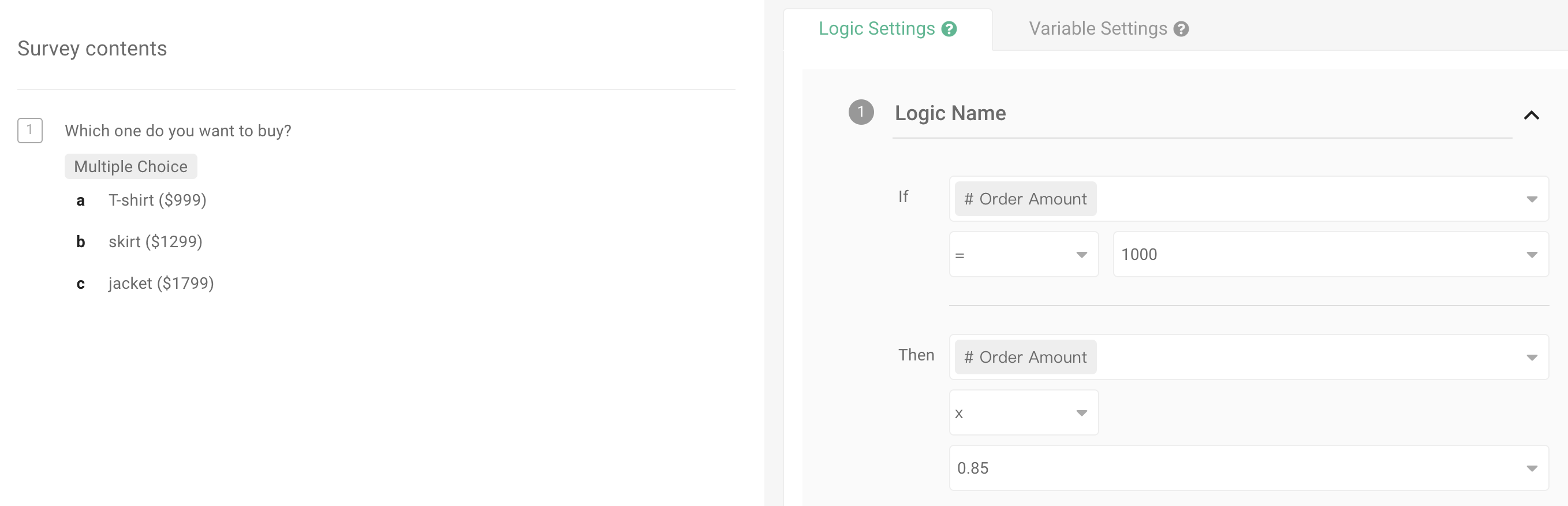 Calculation Mode｜SurveyCake Help Center