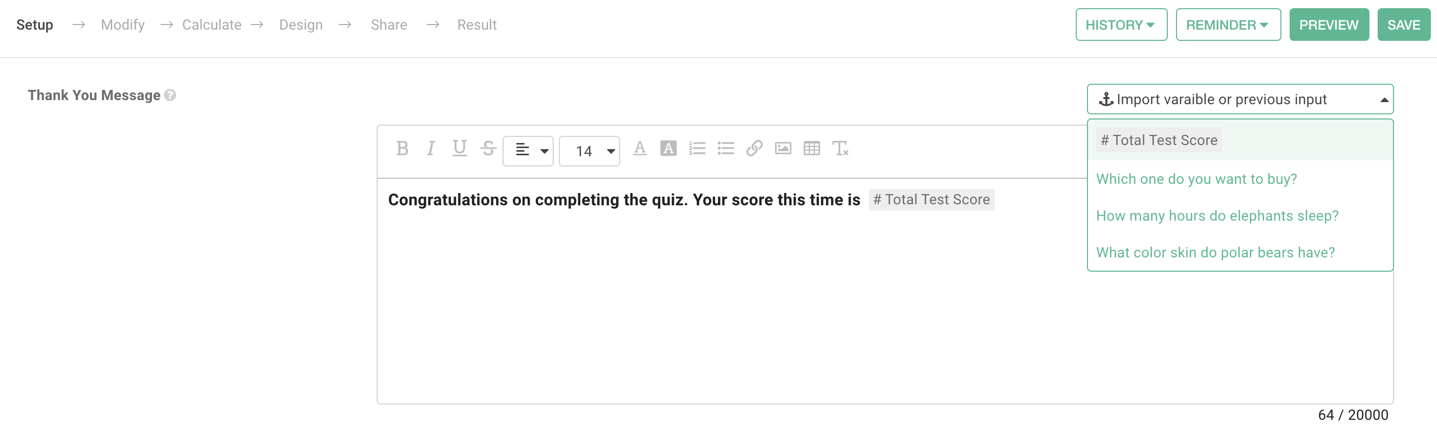 Calculation Mode｜SurveyCake Help Center