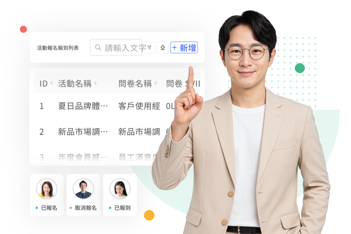 SurveyCake Event Management | More Solutions of SurveyCake