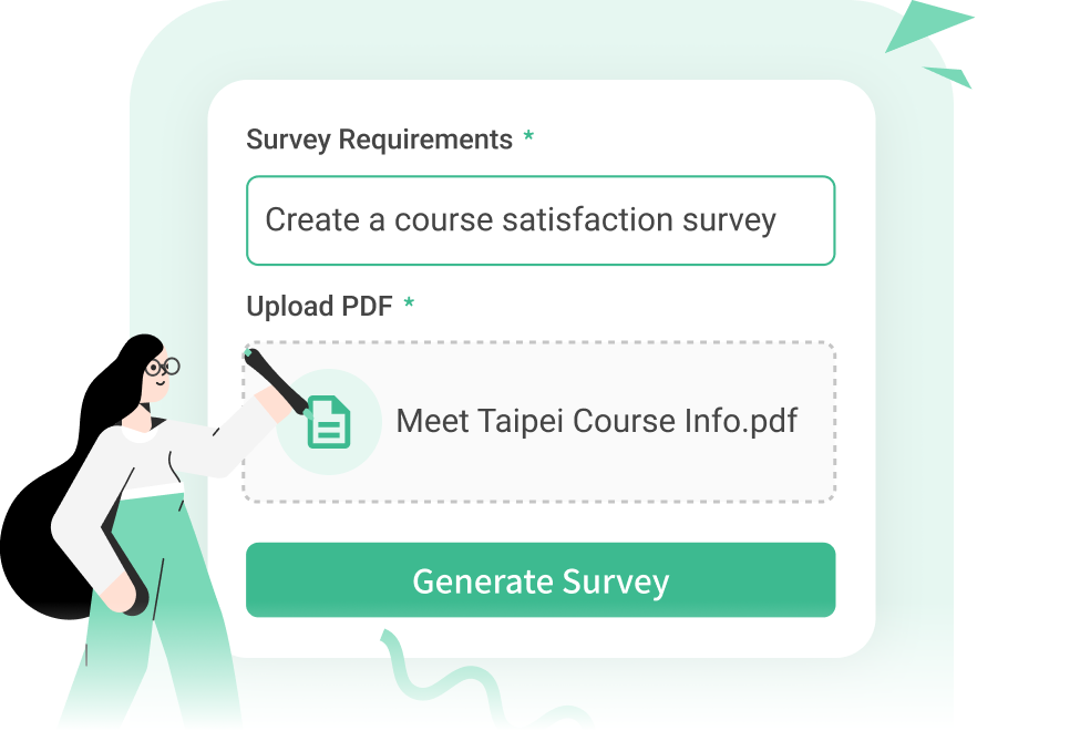 Create AI-Generated Survey | SurveyCake Solutions